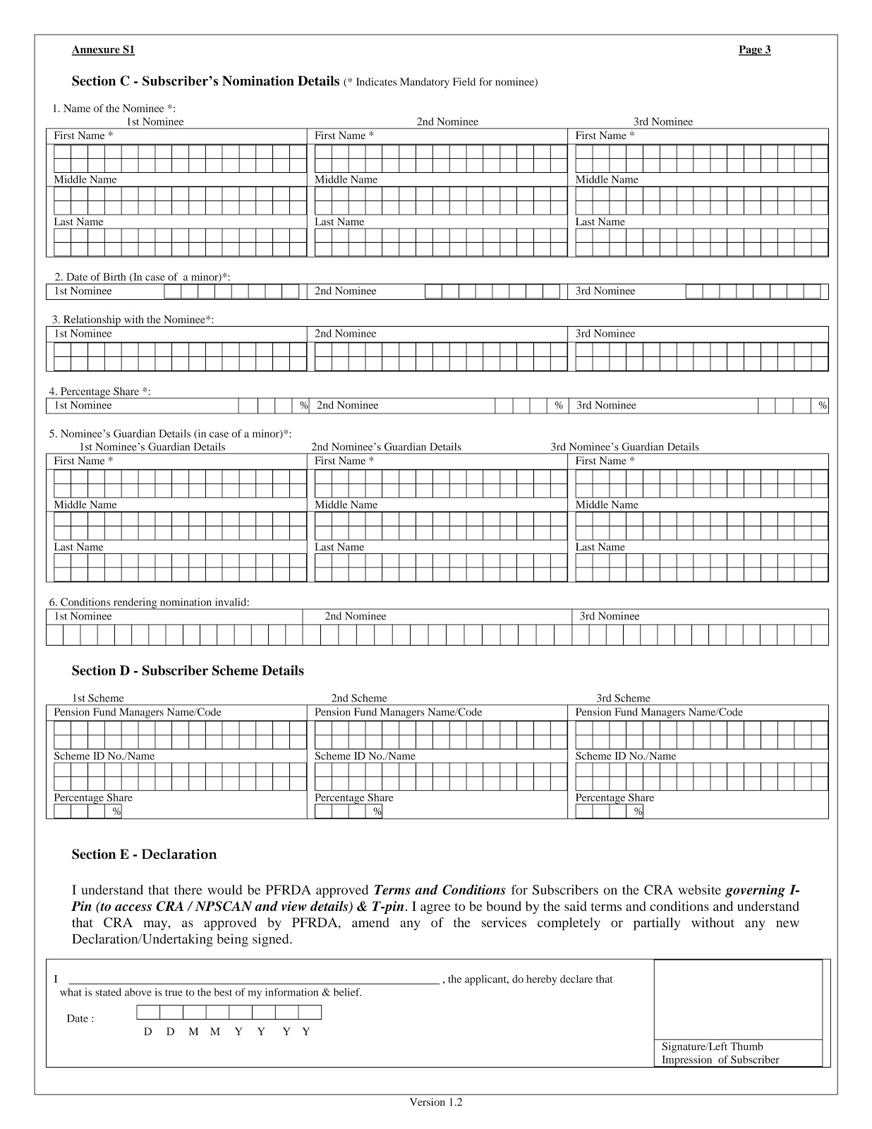PRAN Allotment Form For All Government And Non Government Employees pran-allotment-form-for-all-government-and-non-government-employees