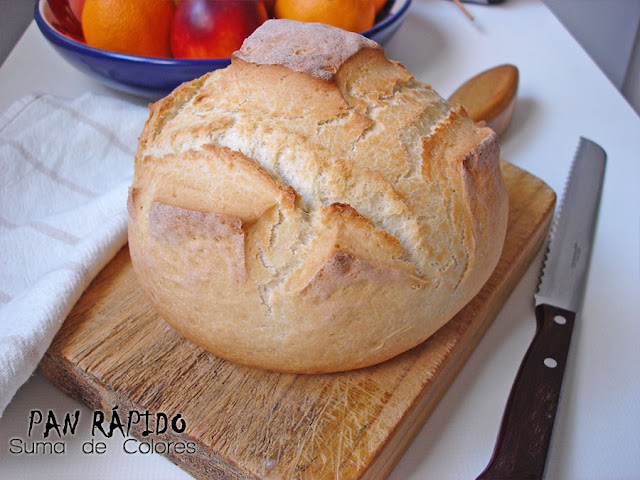 Suma de Colores: Pan rápido (Sin levado)
