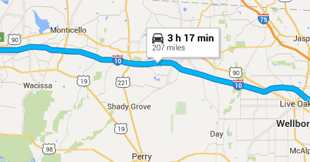 The conFUSEd RVer: Day trip to Wellborn/White Springs Florida