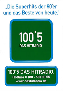 Radio Sticker of the Day: 100'5 Das Hitradio
