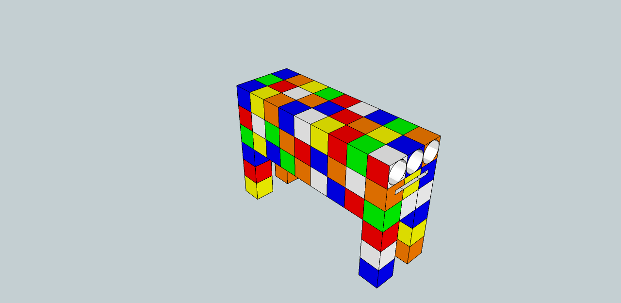 ADMT: Rubik's cube or monster desk tidy