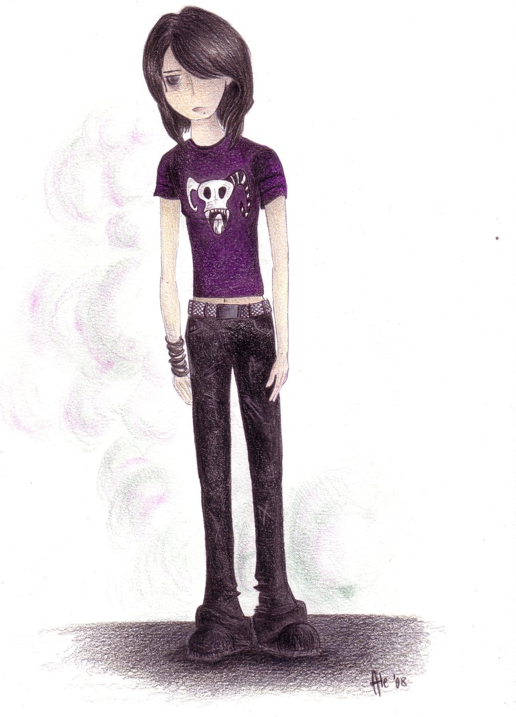 Emo Hair | Emo Hairstyles | Emo Haircuts: crazy emo anime - Animated Images