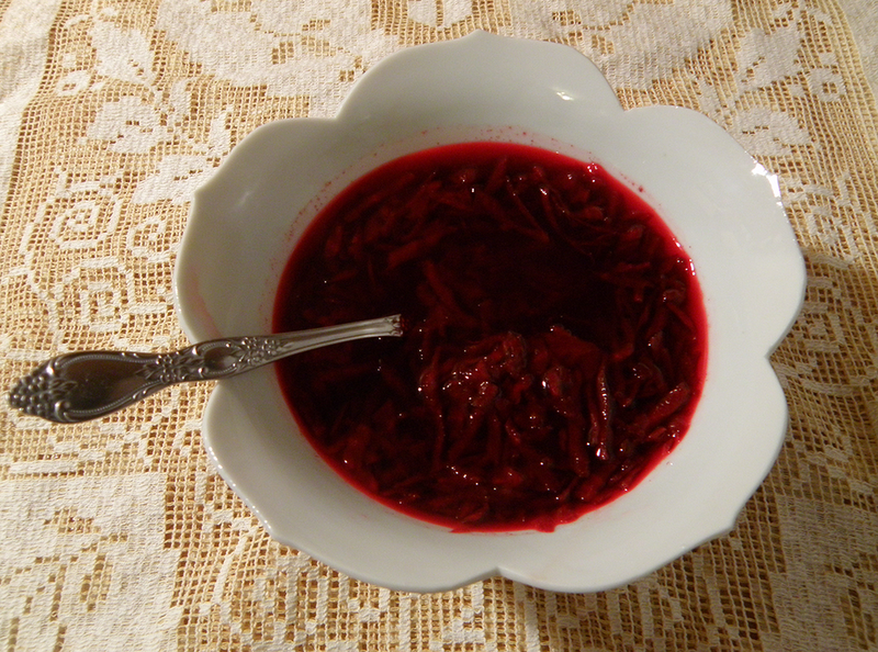 Seasonal Eating: Polish Beet Soup: Simple Borscht