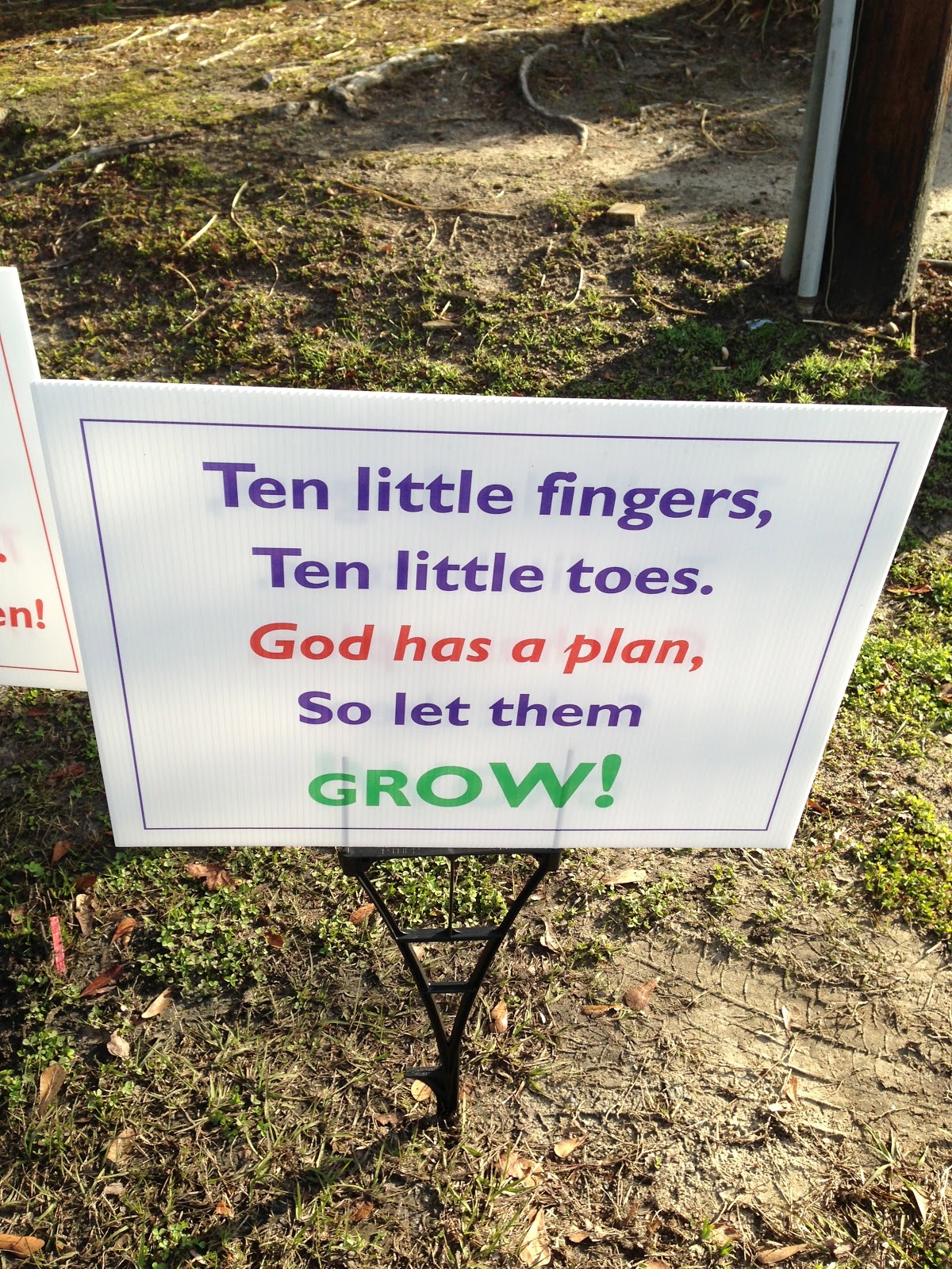 40 Days for Life Charleston, SC: 2013 Pro LIFE signs