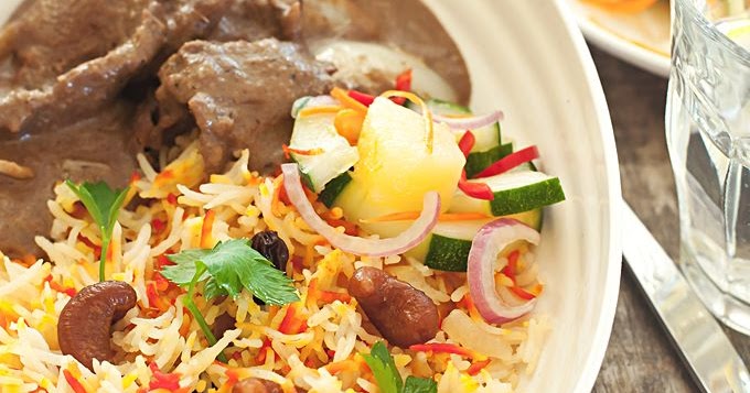 Melley Mey's Kitchen : ~ Resipi Nasi Minyak, Daging Kurma & Acar Timun ...