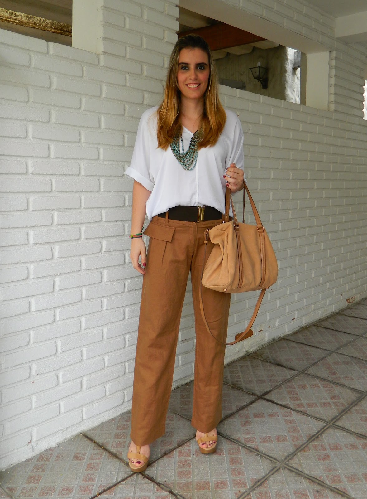 Bizarre moda por Mari Nunes: Look do dia : Cor Camelo