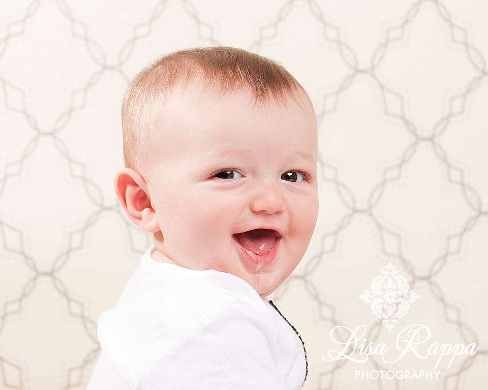 Lisa Rappa Photography: Reece and Gabi's 7 Month Old Twins Studio ...