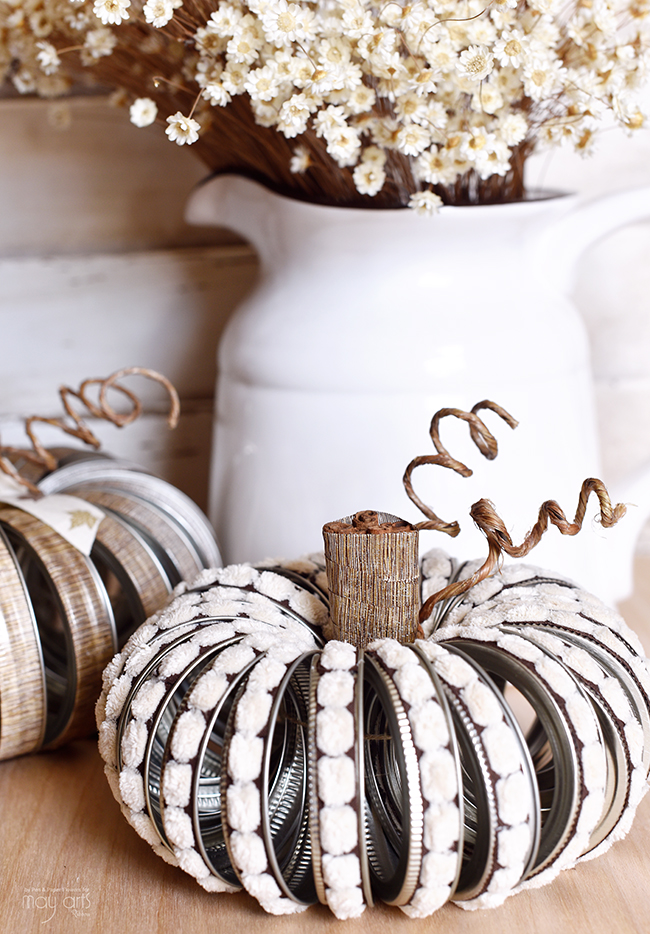Pen + Paper Flowers: CRAFT | Modern Farmhouse Pumpkins