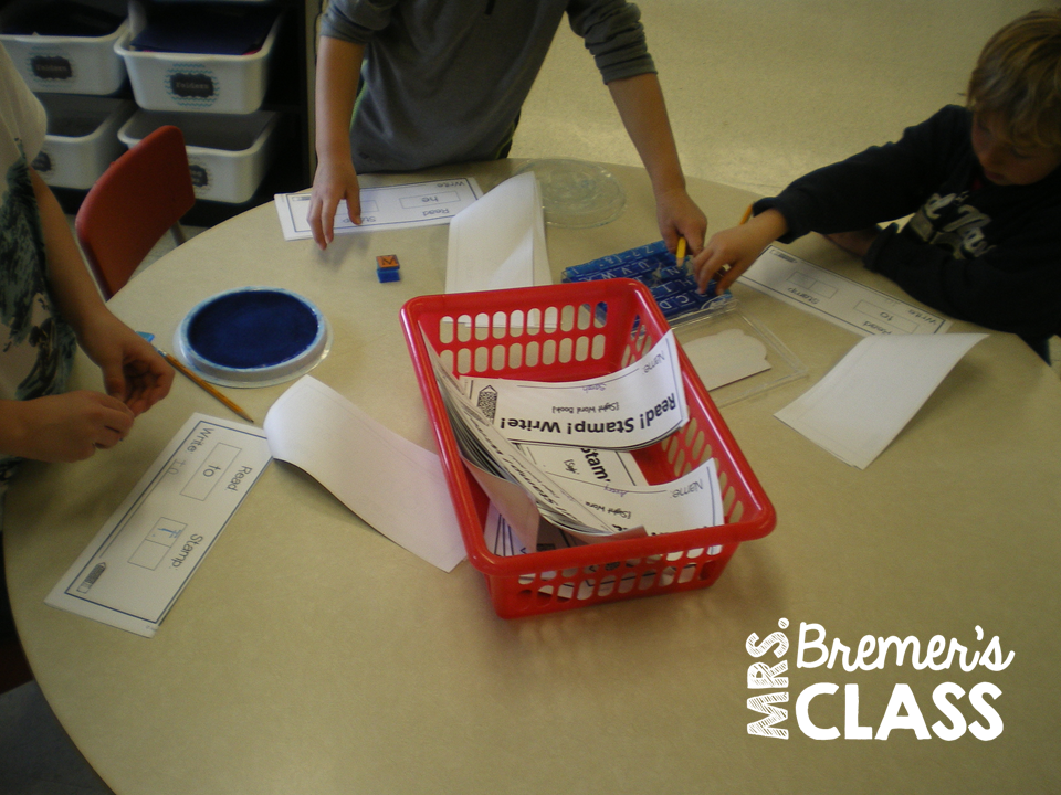 Read! Stamp! Write! and More Literacy Activities | Mrs. Bremer's Class