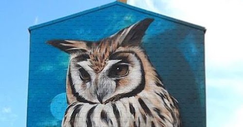 My Owl Barn: 10 Awesome Owl Artwork by Street Artists
