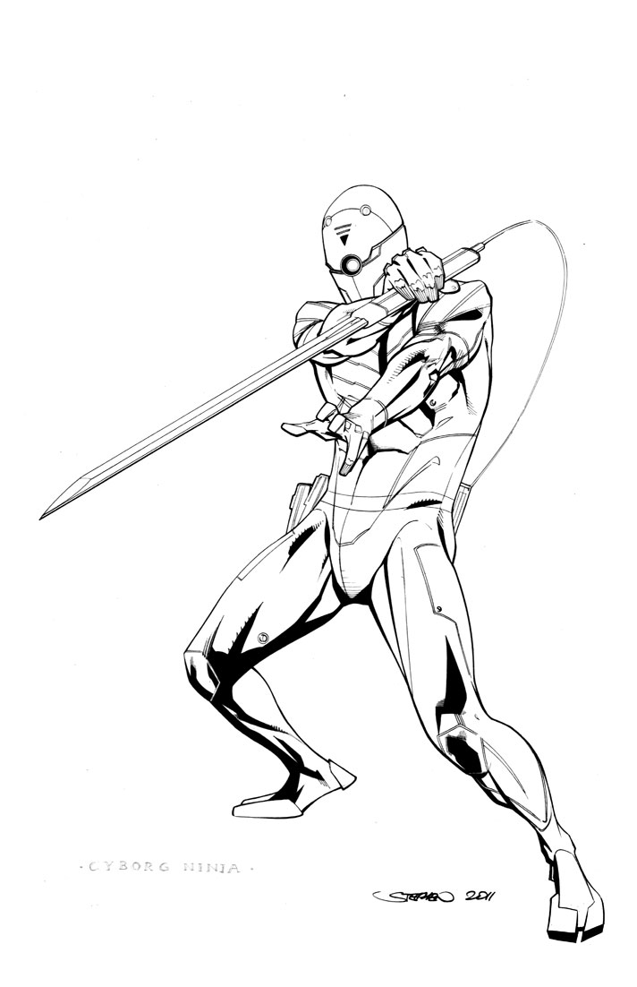 Eclectic Micks: Cyborg Ninja