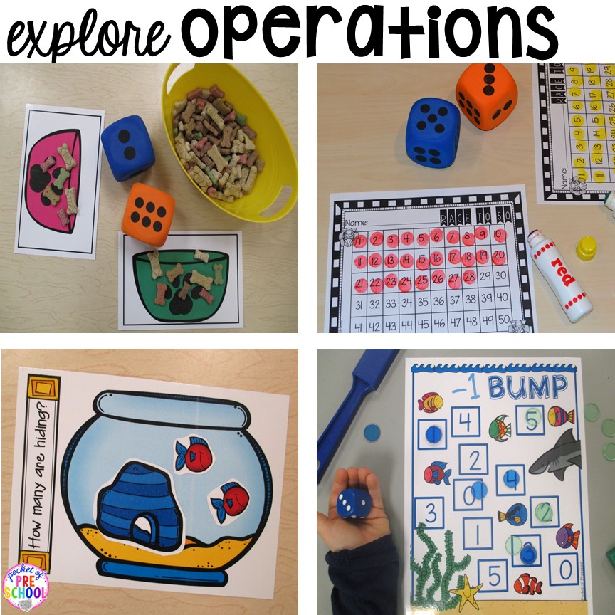 How to Set Up the Math Center in an Early Childhood Classroom - Pocket ...