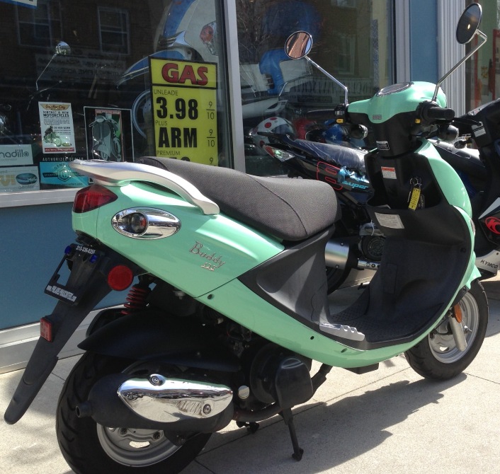 Philadelphia Used Scooters: GENUINE BUDDY 125 SEAFOAM!!!