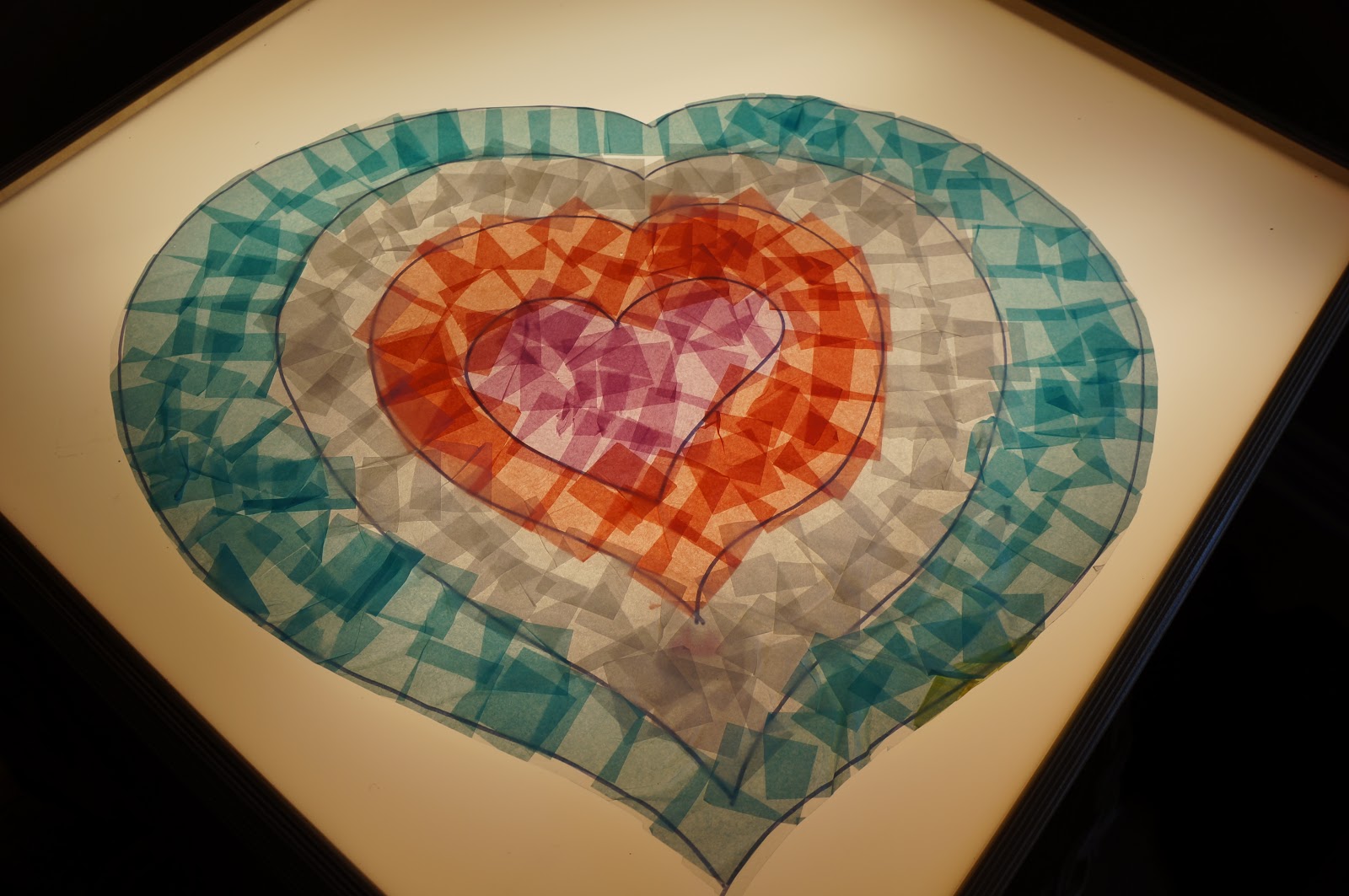 Joyful Learning in the Early Years: Tissue Paper Stained Glass