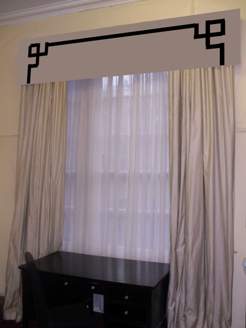 Croissant Craic: Window Treatment