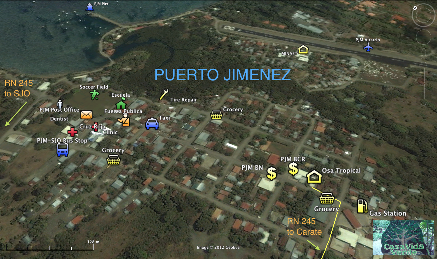 Casa Vida Verde: maps