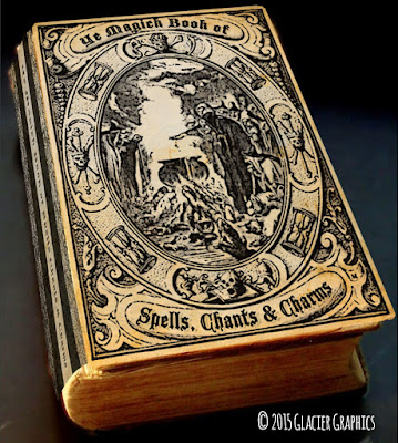 Old Vintage Designs: Free Public Domain Magic Spell Book Clipart