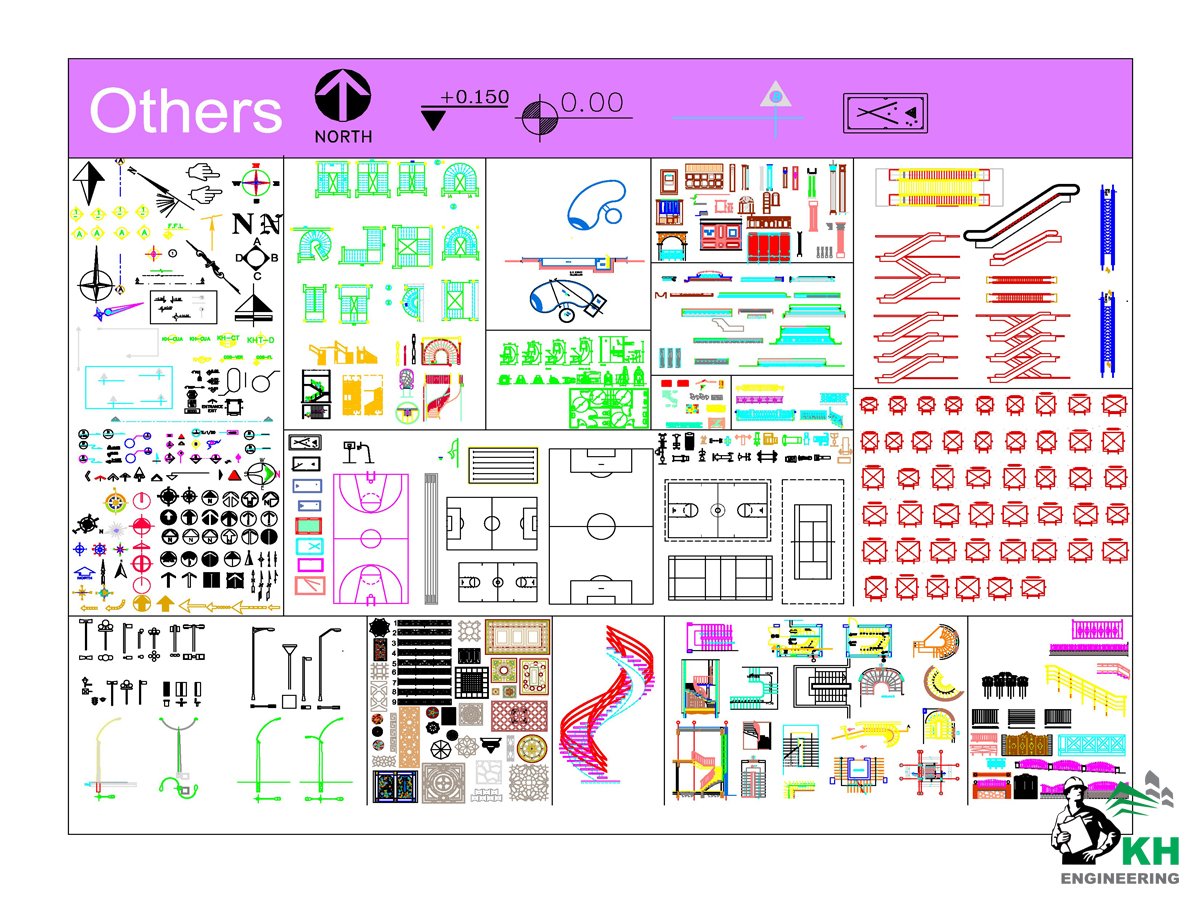 CAD Symbol CAD Block AIRPLANES&OTHER - Civil Engineering