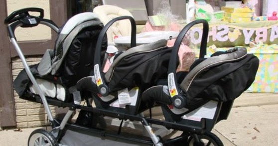 Triple Car Seat Stroller
