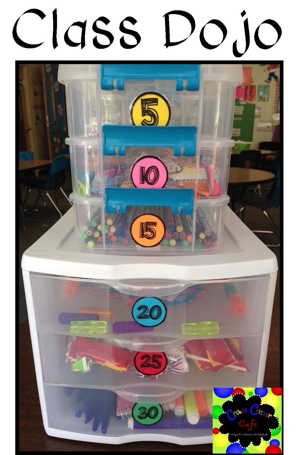 Crazy Critter Cafe Class Dojo Reward Tubs Crazy Critter Cafe Class Dojo Reward Tubs