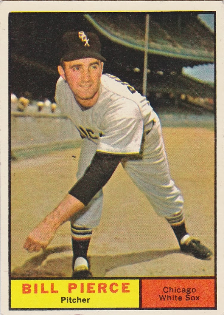 The Five Tool Collector: 1961 Topps Billy Pierce