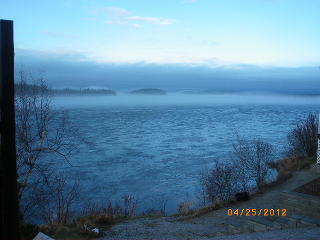 Breakup on Cluculz Lake, BC - Joylene Nowell Butler