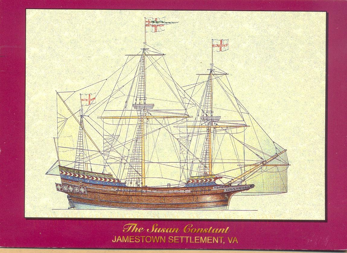 My Picture Postcards: SS Susan Constant