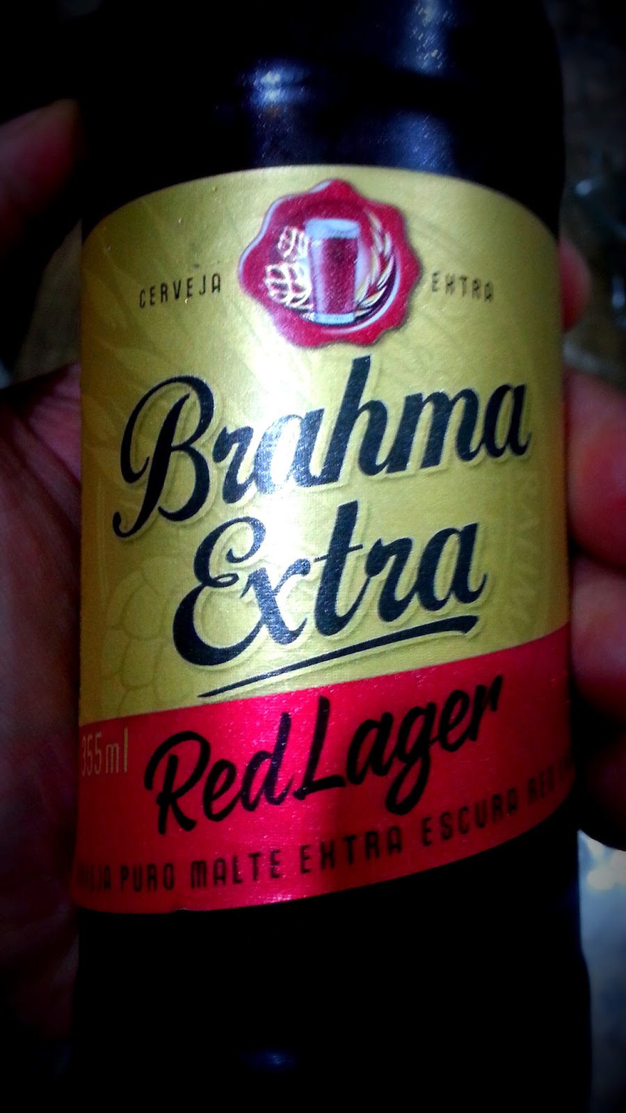 Sabor de Tabaco: Cerveja Brahma Extra Red Lager - uma boa pedida!