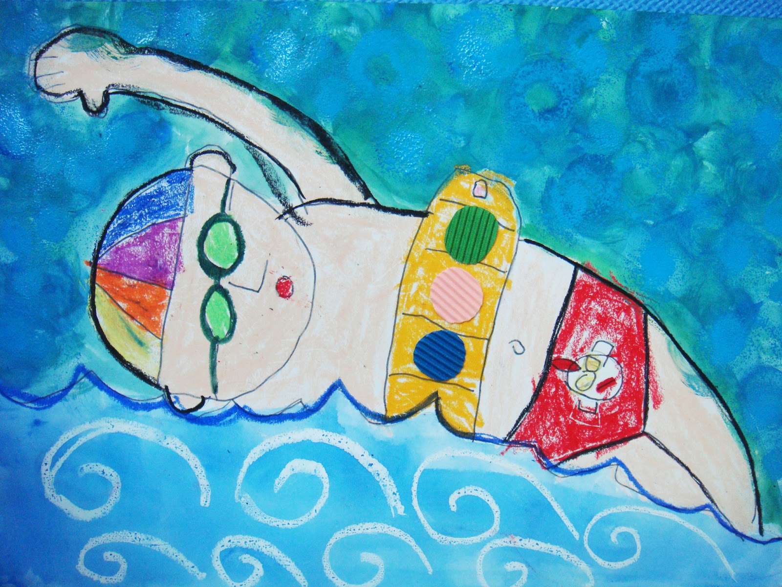 Kids' Art: Swimming