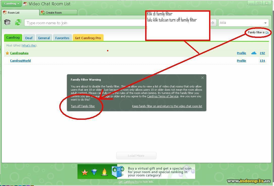 KCSU: Tutorial Camfrog | Panduan Camfrog