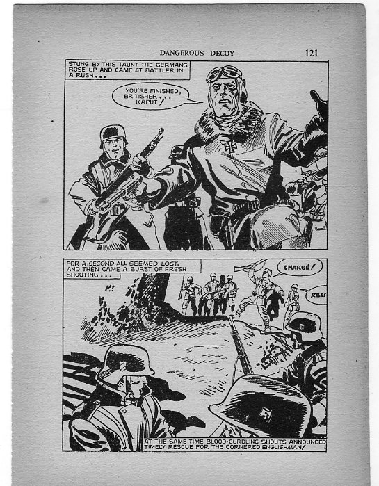 keith Page uk comics artist: Early Hugo Pratt pages