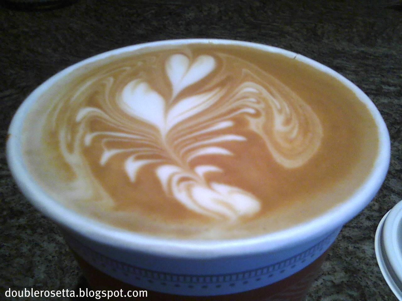 Double Rosetta (A Latte Art Blog): Tulip Pour Through Flipped Rosetta