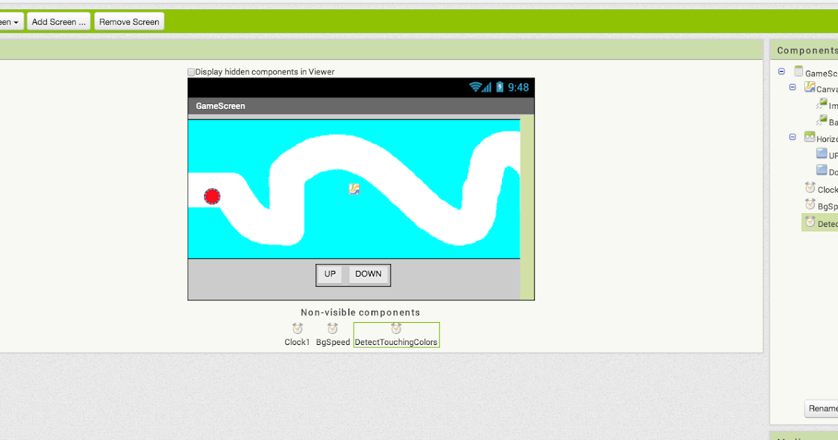 AI2 Inventor Forum News: how to detect color in app inventor