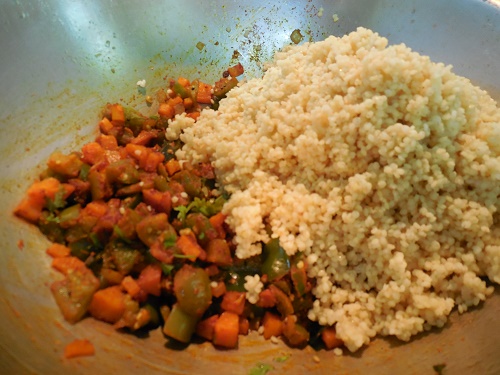 NAVANE VEGETABLE VANGIBATH - Spicy Vegetable and Foxtail Millet