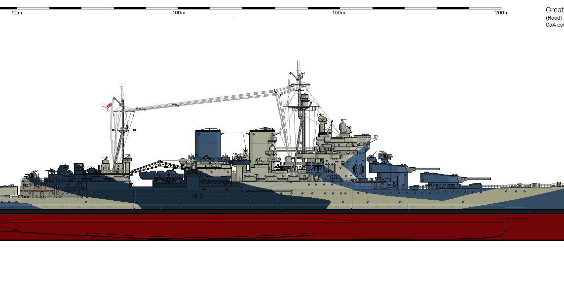 WARSHIPSRESEARCH: British battle cruiser HMS Renown preparing to visit ...