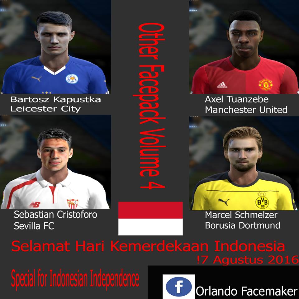Pes 2013 Other Facepack Vol5 By Orlando Face Maker | Actualizacion Pes 2013
