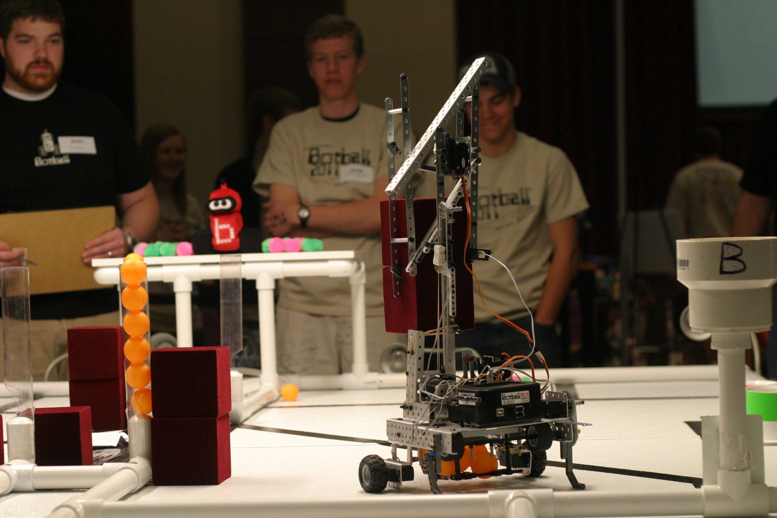 Nisbett Family News: UNDEFEATED AT REGIONAL BOTBALL COMPETITION
