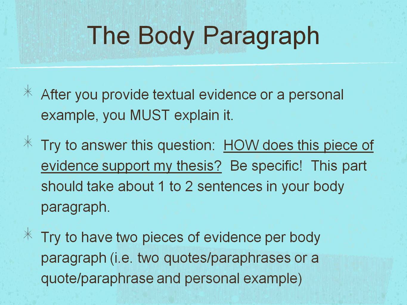 English and ESOL Lab Workshops: 5-Paragraph Essay Structure (Stefanie ...