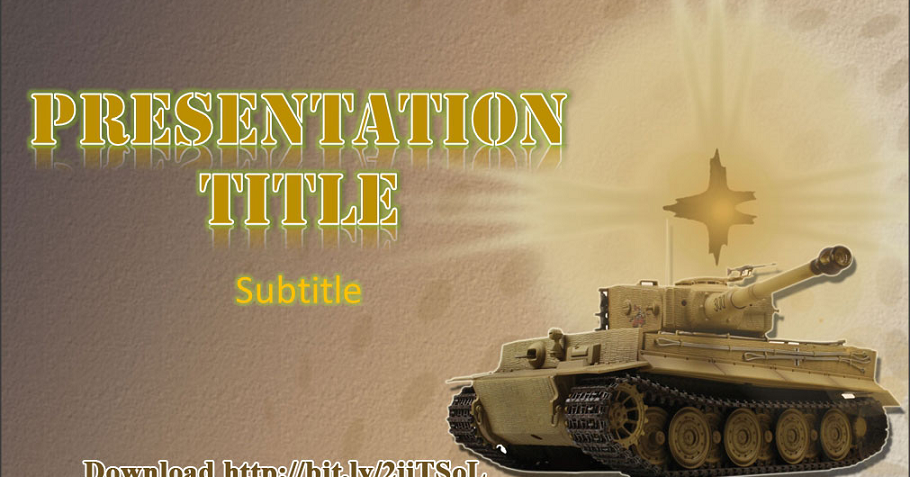 Download Free Tank PowerPoint Presentation Template in PPT Format ...