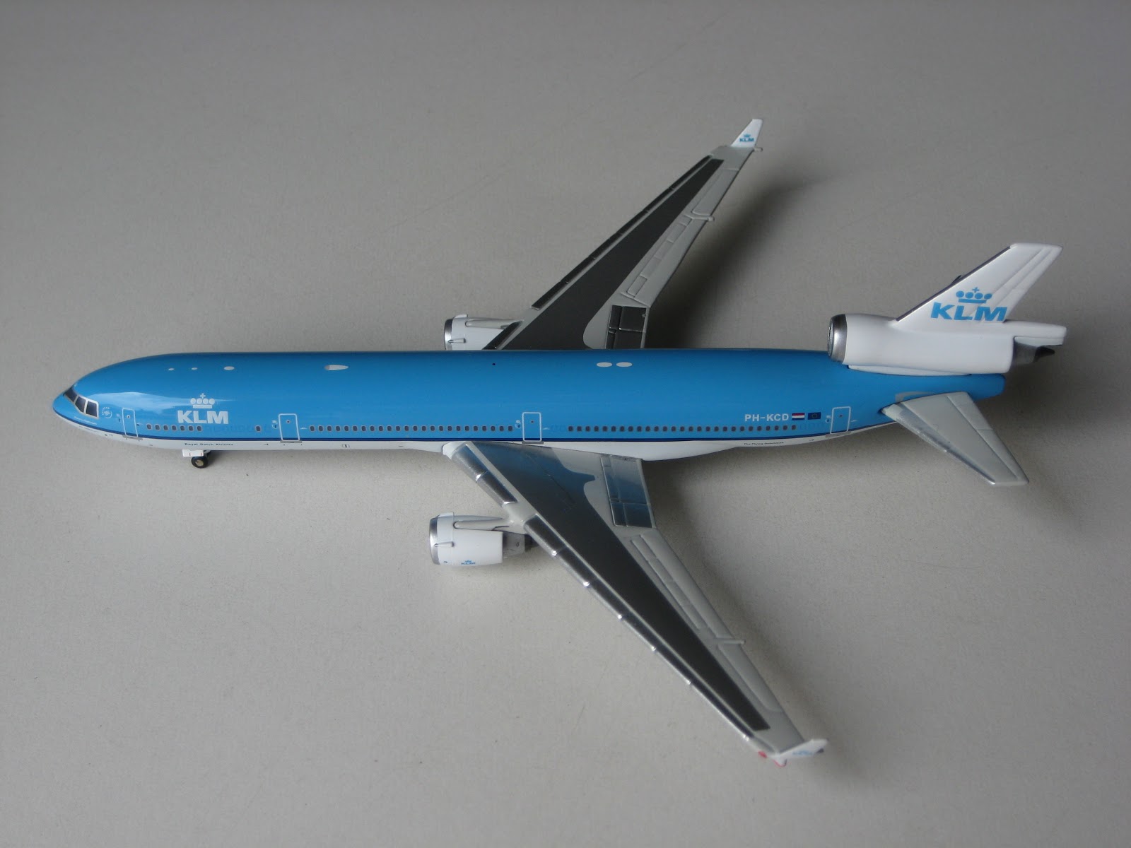 Miniature planes: MD-11 KLM PH-KCD