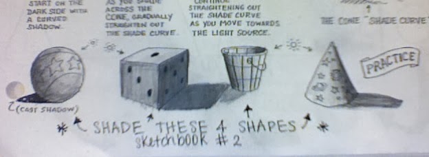 DMS ART: 7th Gr. Sketchbook Assignments