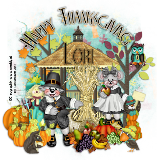 Lori's PSP Graphics: Thanksgiving Wishes