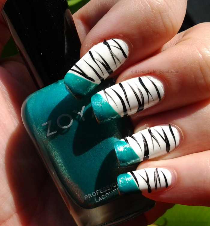 Glittericity: Alphabet Challenge: Z is for... Zuza's Zebras!