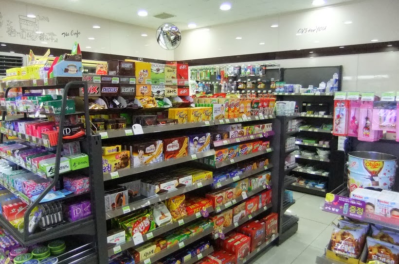 Les découvertes de Rose: Les supérettes en Corée