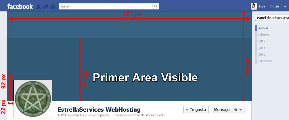 Tamaño Foto Portada Facebook