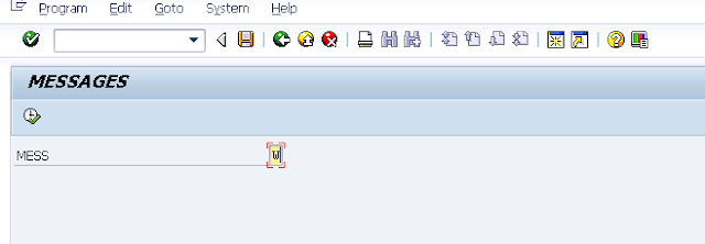 SAP TECH: Types of messages