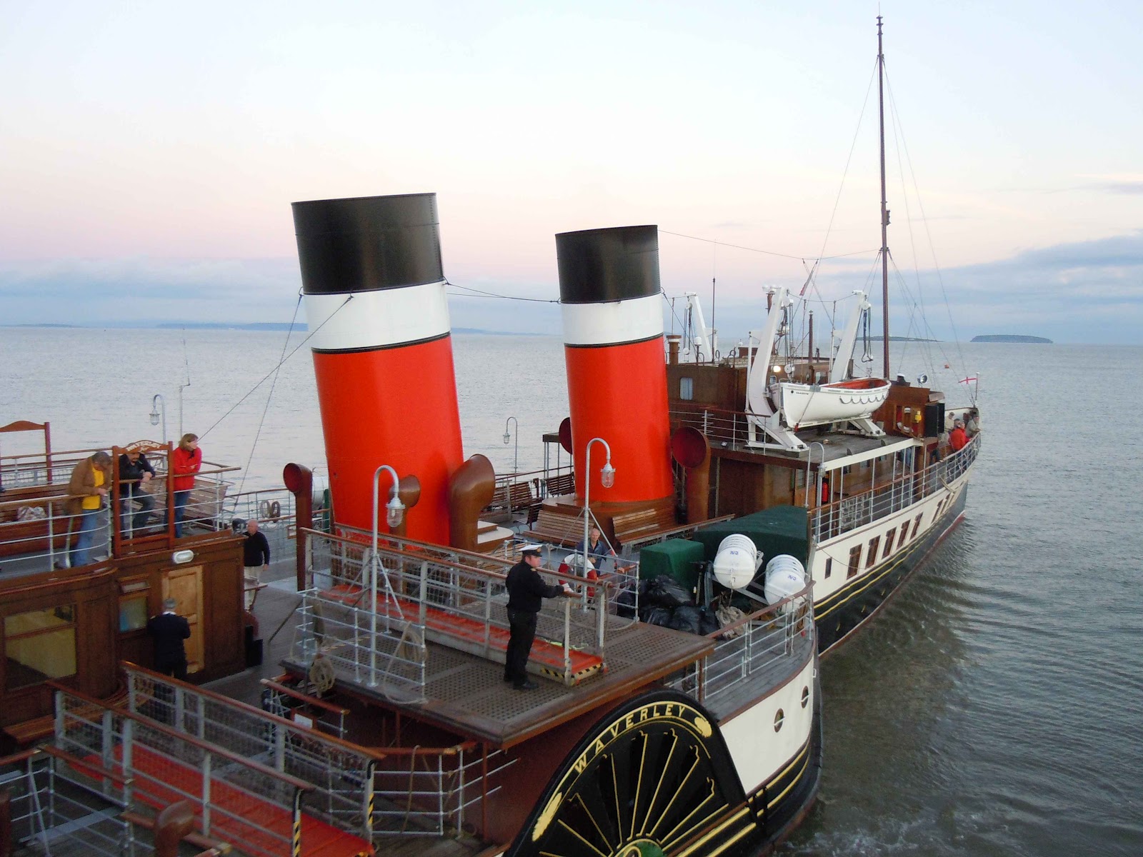 Photographic Allsorts: Paddle Steamer Waverley Departs Penarth Pier ...