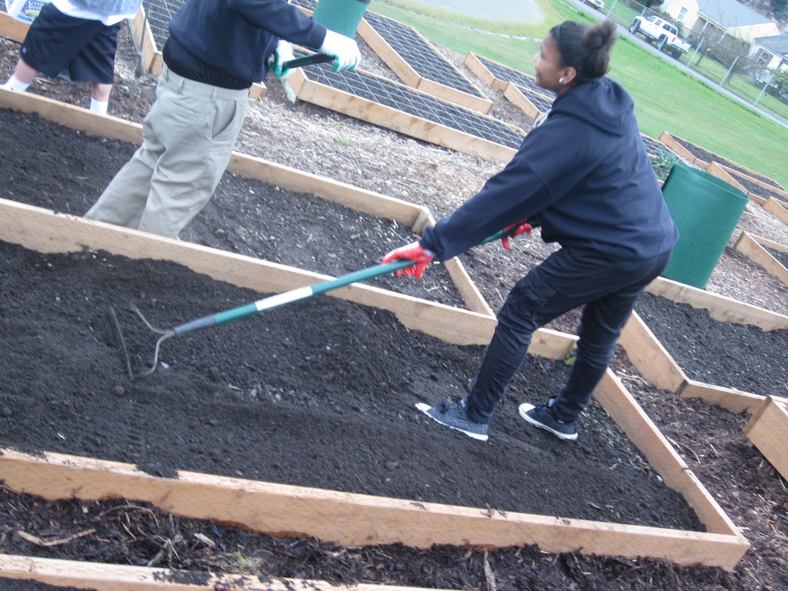 Stewart Community Garden: New Tagro Soil!