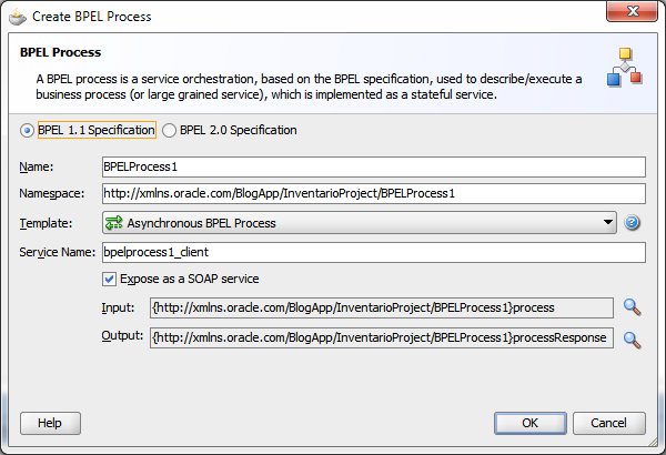 Ejemplos en BPEL Parte 1. Lo esencial