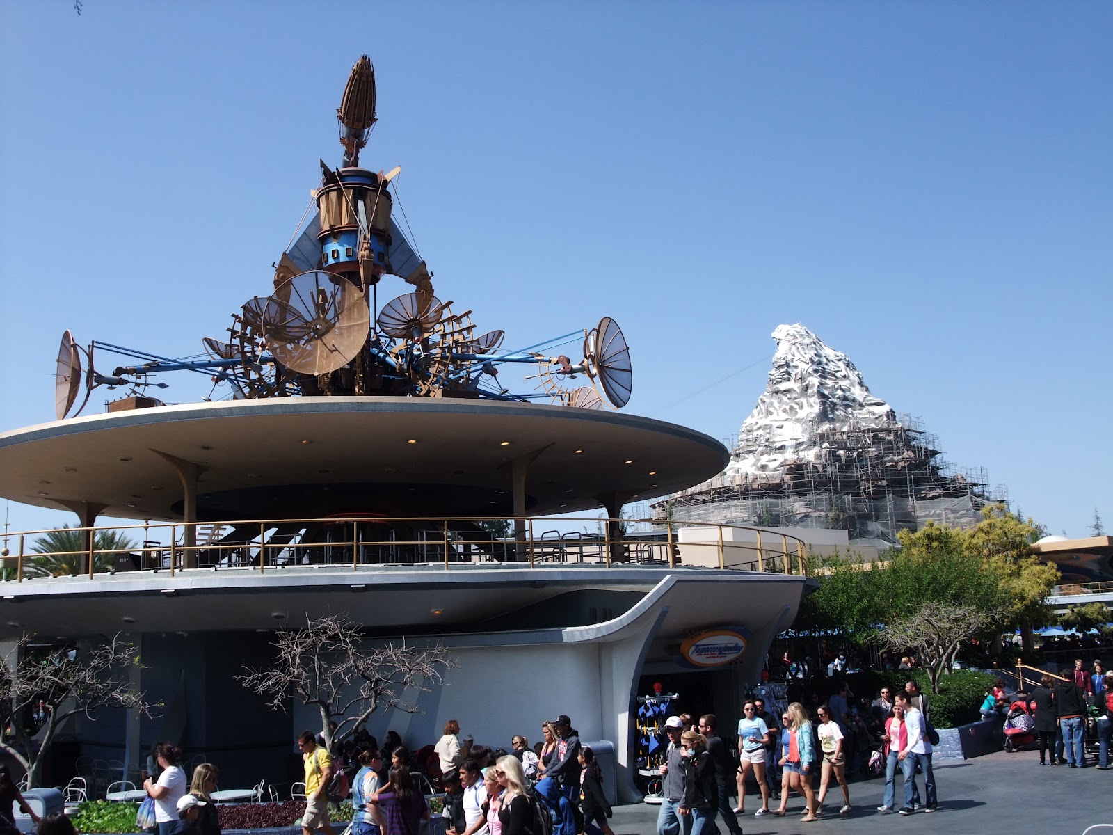 Tomorrowland from "above"